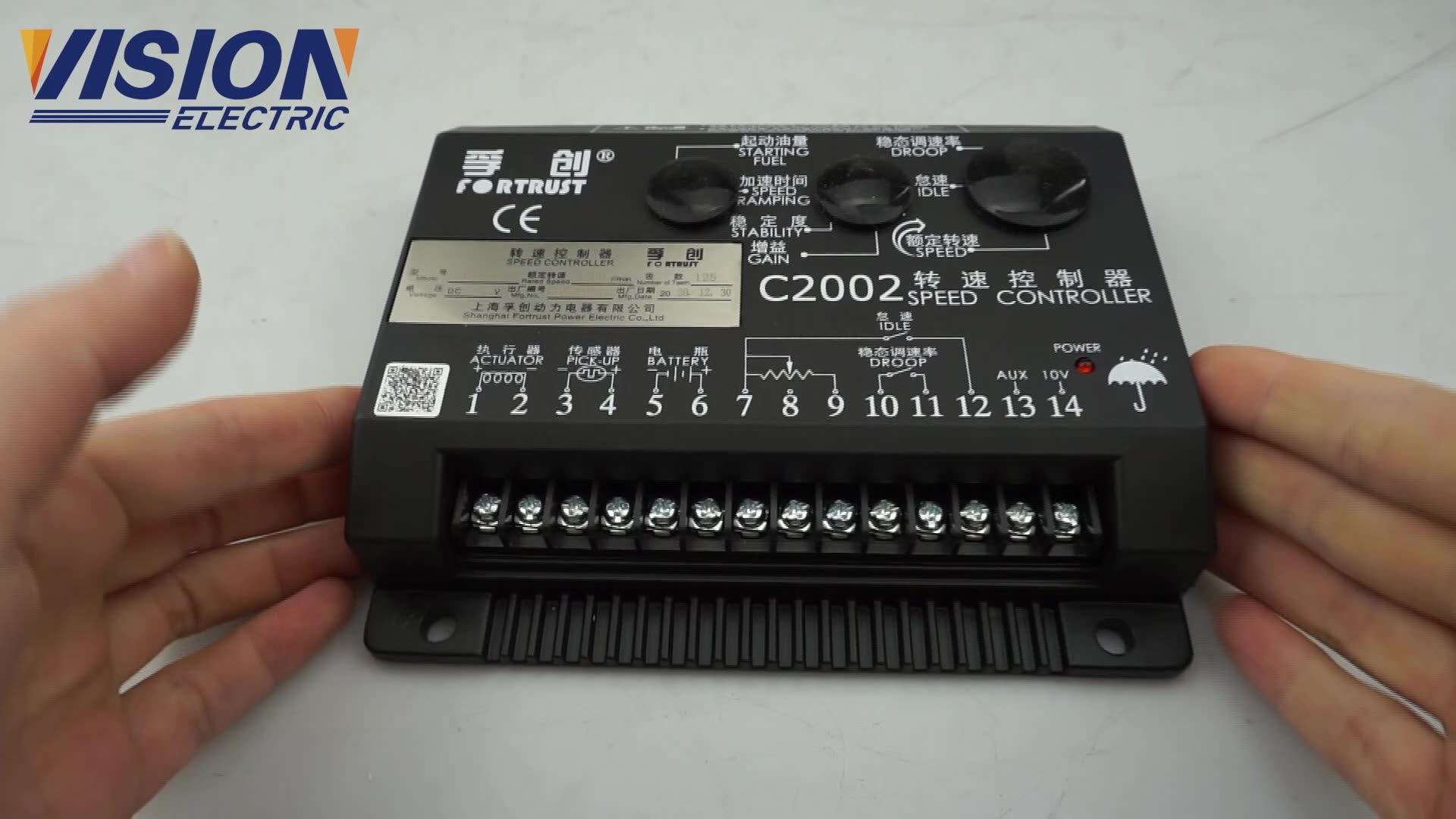 C2002 Regulador De Velocidad Speed Regulator Controller For Generator ...