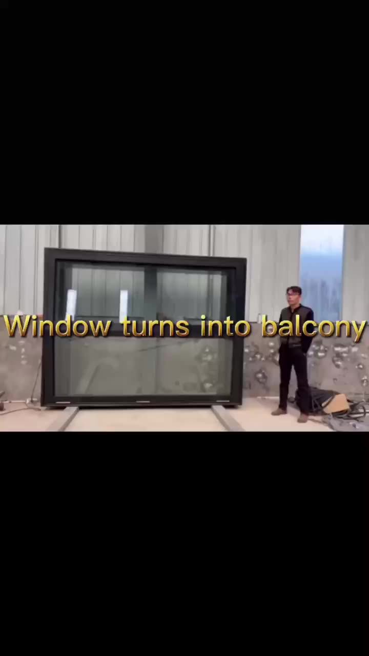 The Innovative Window Balcony Converts From Window To Balcony In ...