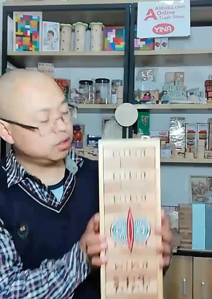 Custom Wooden Giant Janga Blocks Tower Janga Grande Rainbow Pink Etc ...