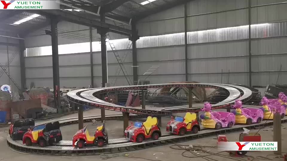 Kids Amusement Outdoor Electrical Children Fiberglass Mini Monorail ...
