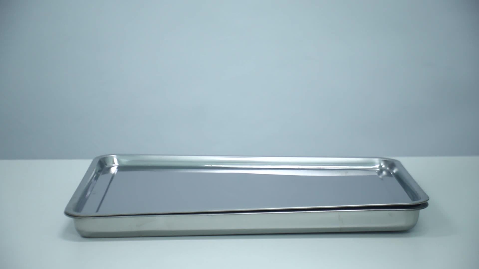 Stainless Steel 410 Rectangular Deep Plate Rectangular Silver Stainless ...