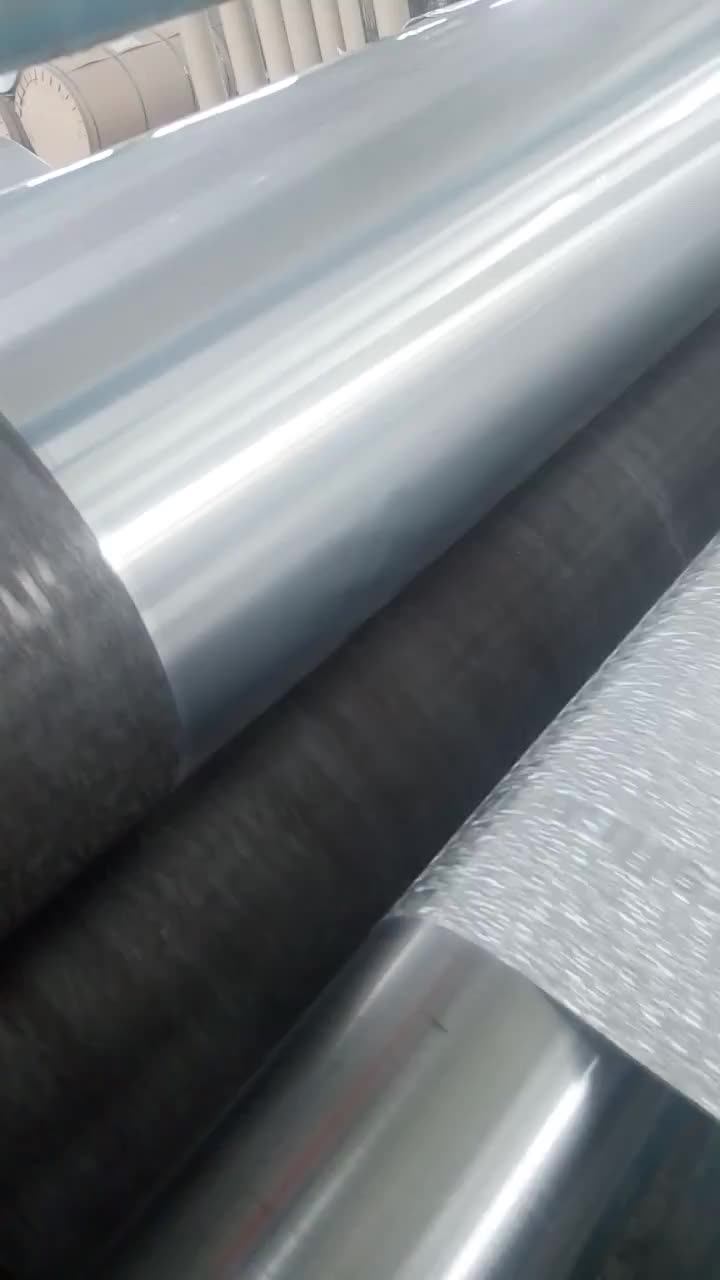 Construction Material0.06mm Aluminum Foil Barrier Film Roll Roof ...