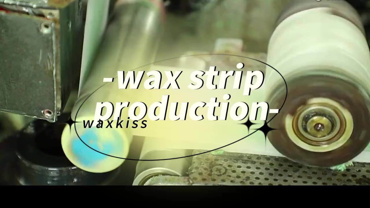 Oem Private Label Organic Cold Soft Wax Strip Depilatory Hot Wax Strip ...