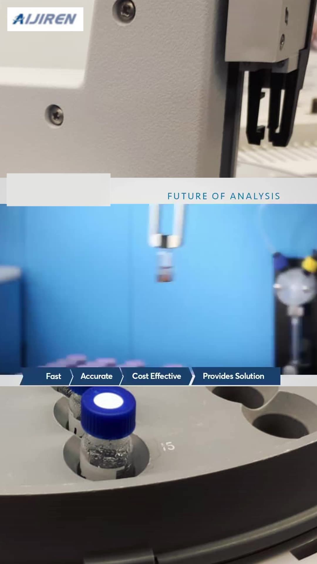 Aijiren Lab Chromatography Borosilicate Glass 12x32mm 2ml 9-425 Cheap Hplc Autosampler Sample ...