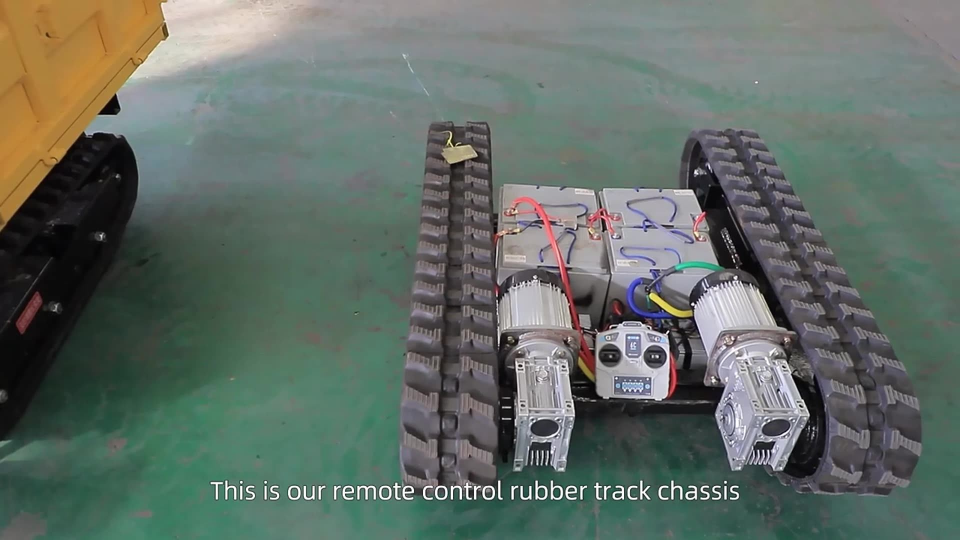 Crawler Tracked Large Rc Electric Tank Chassis Undercarriage Used For ...