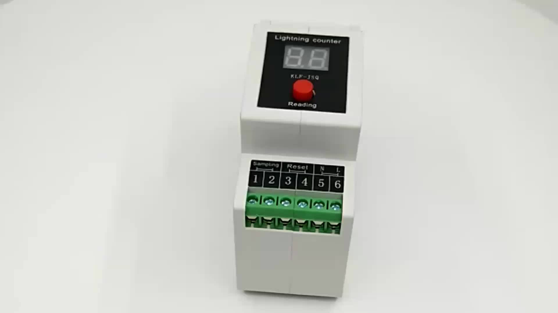 Ce Rosh Passed Lightning Surge Arrester Counter With Led Light Working ...