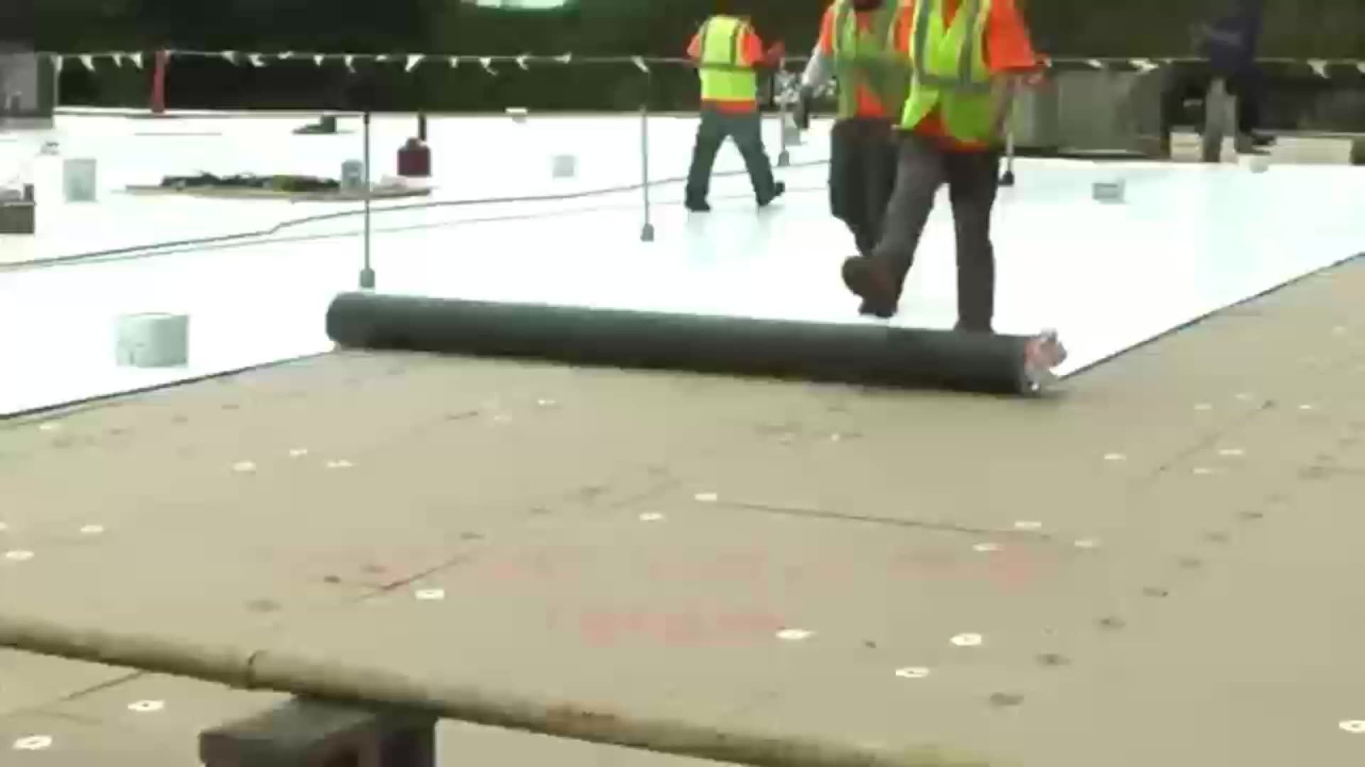 Tpo Roof Membrane 4mm Self Adhesive Rollos De Techo Tpo Pvc Sika Tpo ...