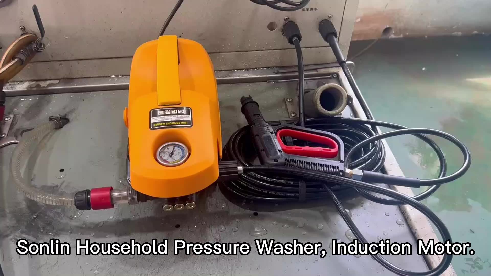 Sonlin 90bar 6.3l/min Blue Portable High Pressure Machine 220-240v/50hz ...