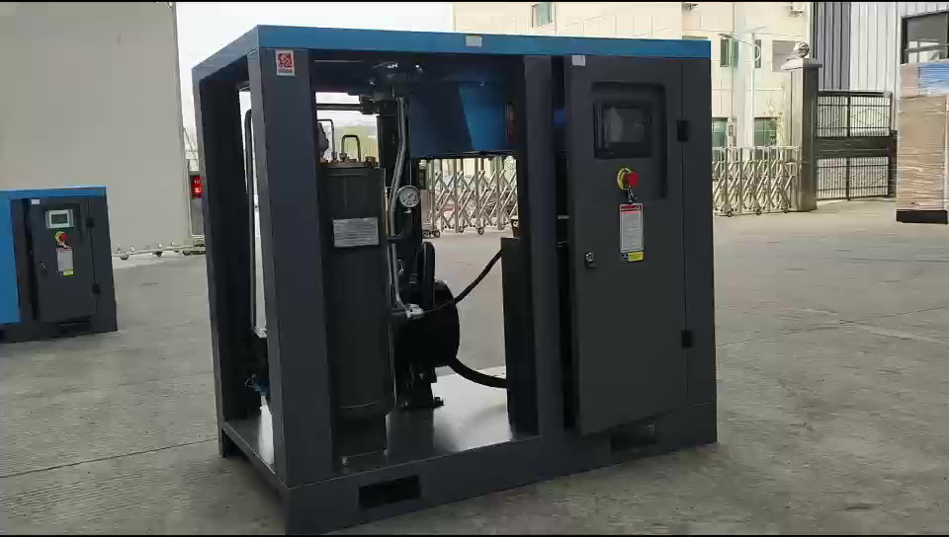 Customized Oil-free Rotary Screw Industrial Air Compressor 15kw Fixed 2 ...
