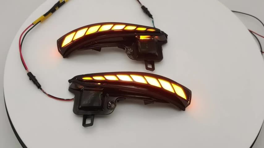Car Led Side Sequential Dynamic Turn Signal Lights Indicator 2pcs/pair ...