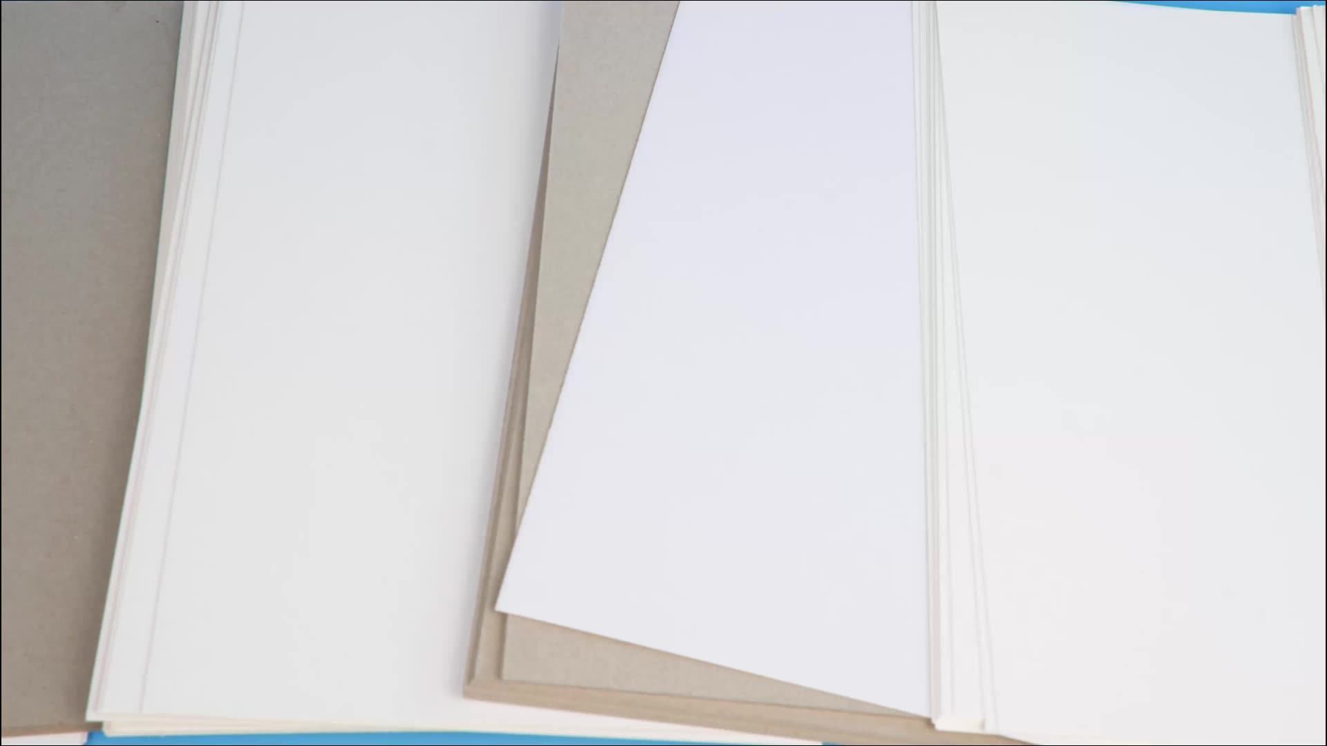 White Coated Duplex Paper Board Bottom Pe Coated Paper In Rolls Duplex ...