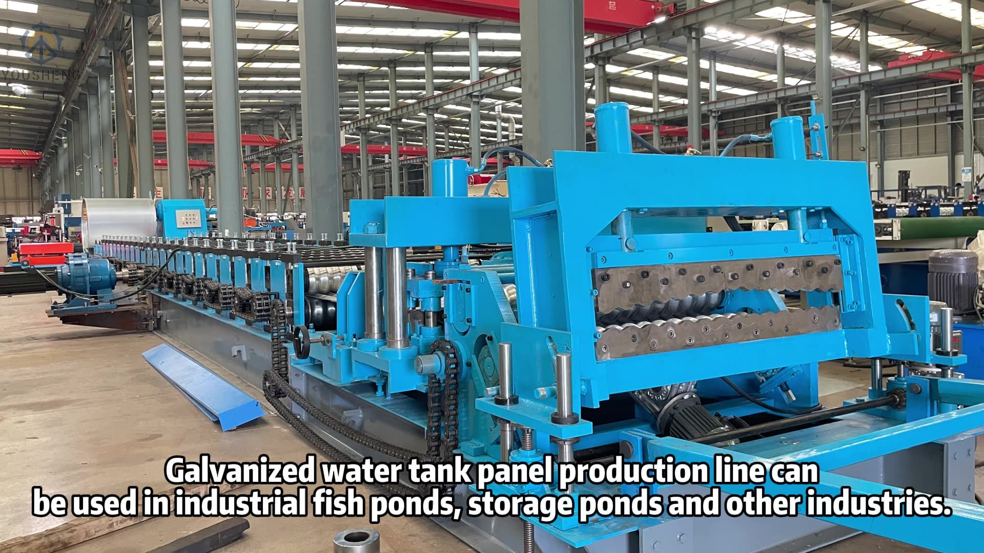 Grain Bin Storage Silo Sidewall Sheet Machine | Grain Silo Sheet Roll ...