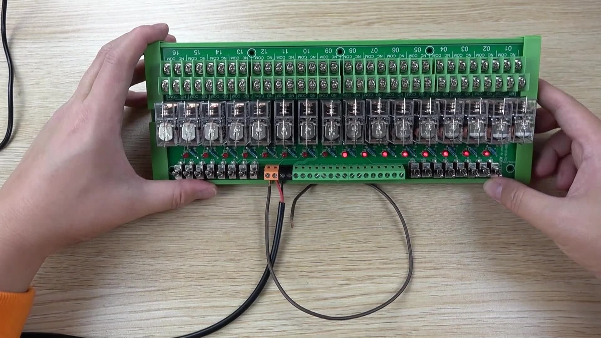 16a Din Rail Relay Module Board Terminal Kincony Kc868-e16v2 With ...