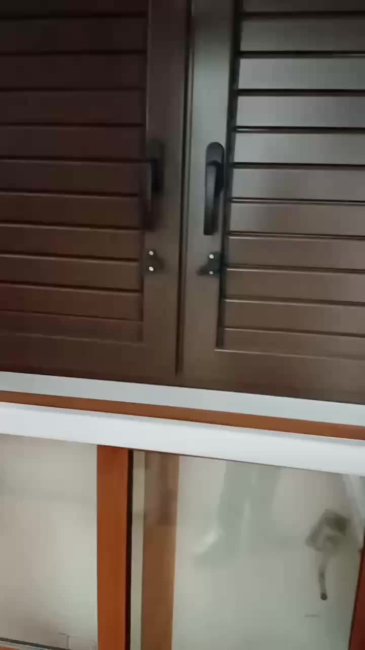 Manual Aluminum Louver Price Window Shutters Louvered Aluminum Frame ...