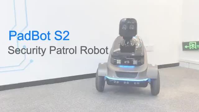 Autonomous Navigation Indoor Patrol Roboters Bodyguard Trading Night ...