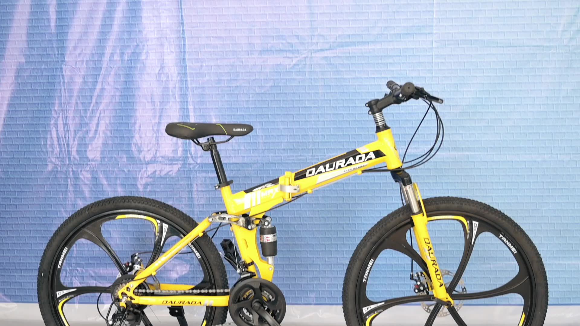 Daurada Fashion Men Mountain Bike 26" Inch Folding Racing Exercise ...