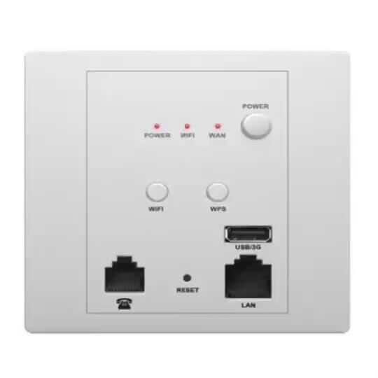 In Wall Wireless Ap/router With Poe,Wifi Wall Socket Mount Access Point ...