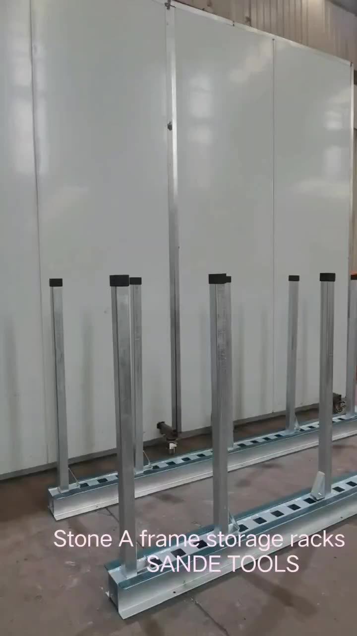 Galvanized Slab Rack With Safety Extra Steel On The Post Export To ...