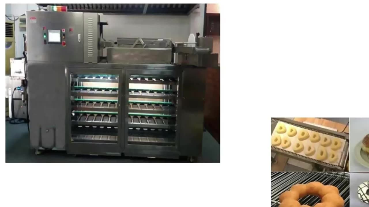 Automatic Donut Processing Line Doughnut Production Line - Buy Doughnut ...