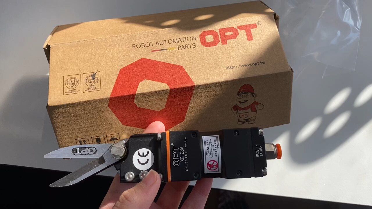 Opt Robot Automation Air Pneumatic Cut Scissor Xg-23a Head For Mask ...