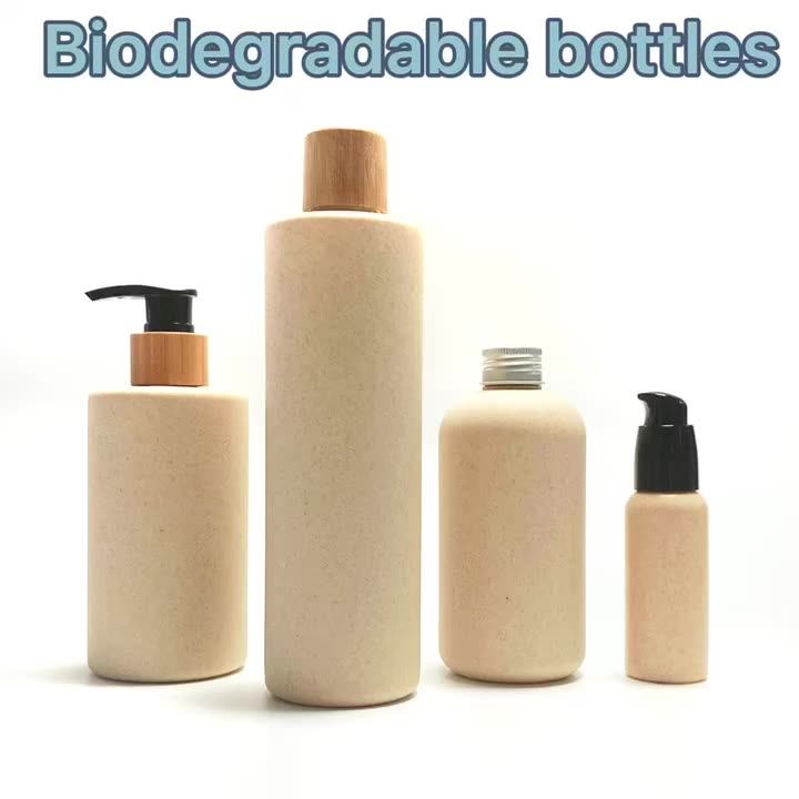 Biodegradable Packaging Shampoo Conditioner Refillable Travel Portable ...