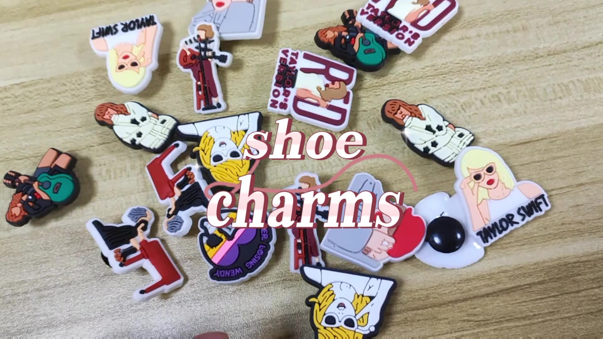 Custom Wholesale Free Sample Pvc Shoe Charms Silicone Shoe Decoration ...