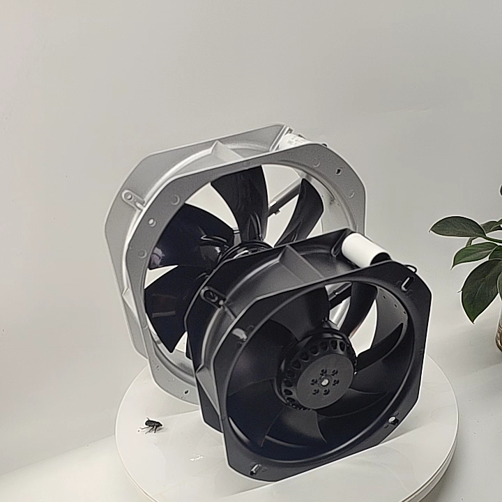 Industrial Cooling 220v Shaded Pole Induction Motor Ac Axial Cooling Fan With Metal Impeller ...