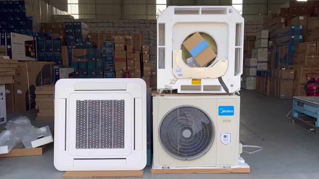 Midea Cassette Ceiling Air Conditioner 4 Way Air Flow T3 Tropical ...