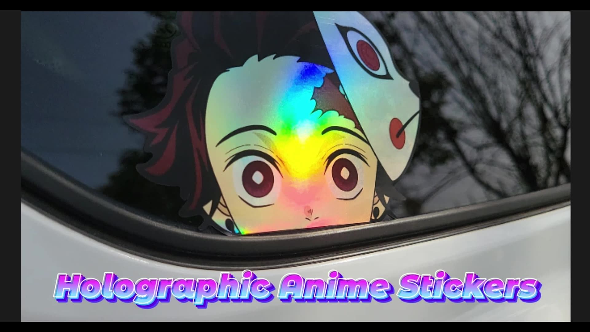 500 Design Anime Car Window Decal Sticker Design Vinyl Custom ...