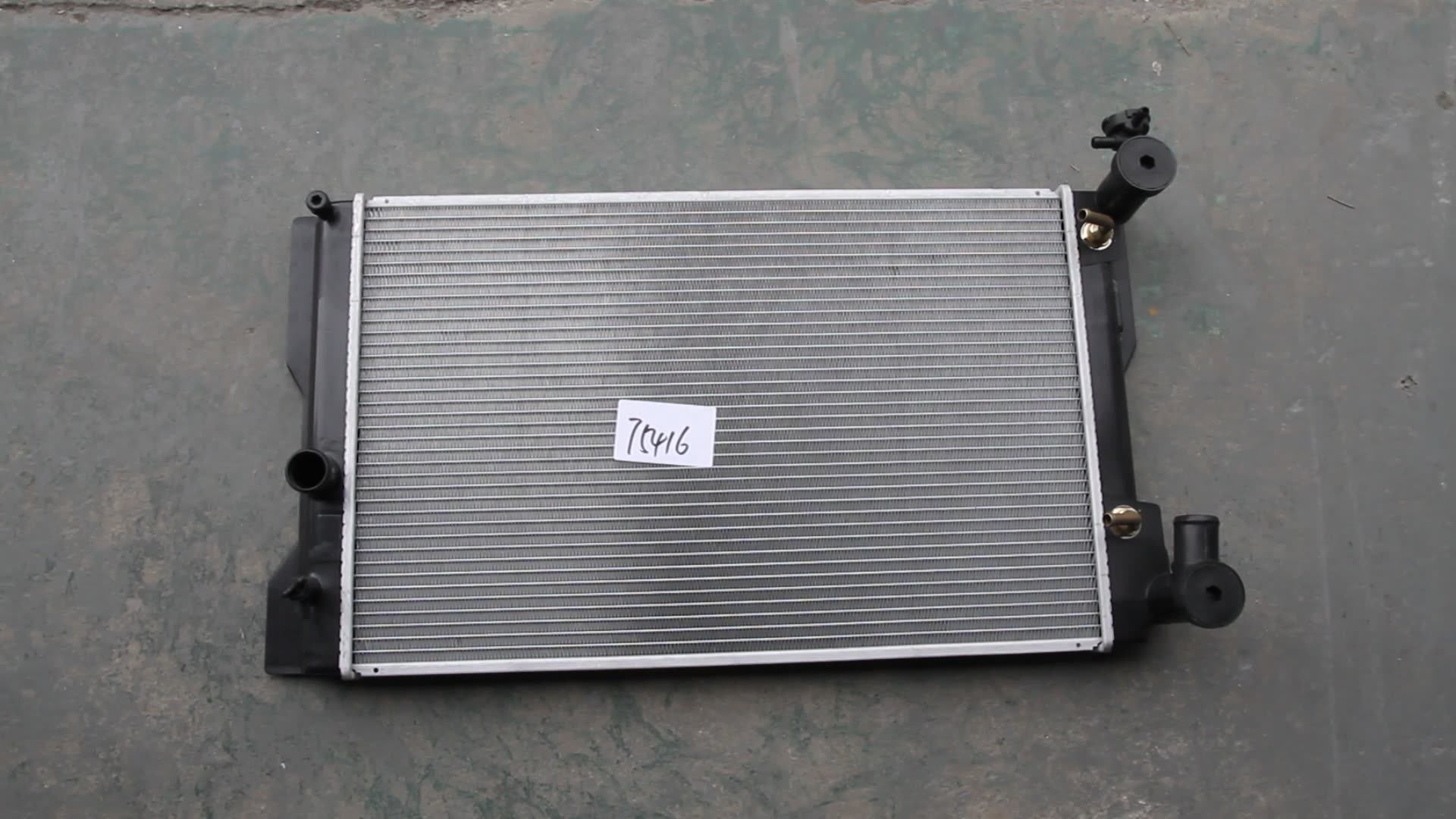 Aluminum Radiator For Toyota Corlla Oem 16410-22180 Oem Factories ...