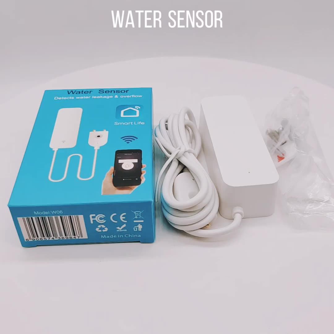 Tuya Zigbee Water Leakage Alarm Water Leak Sensor Detector Flood Alert ...