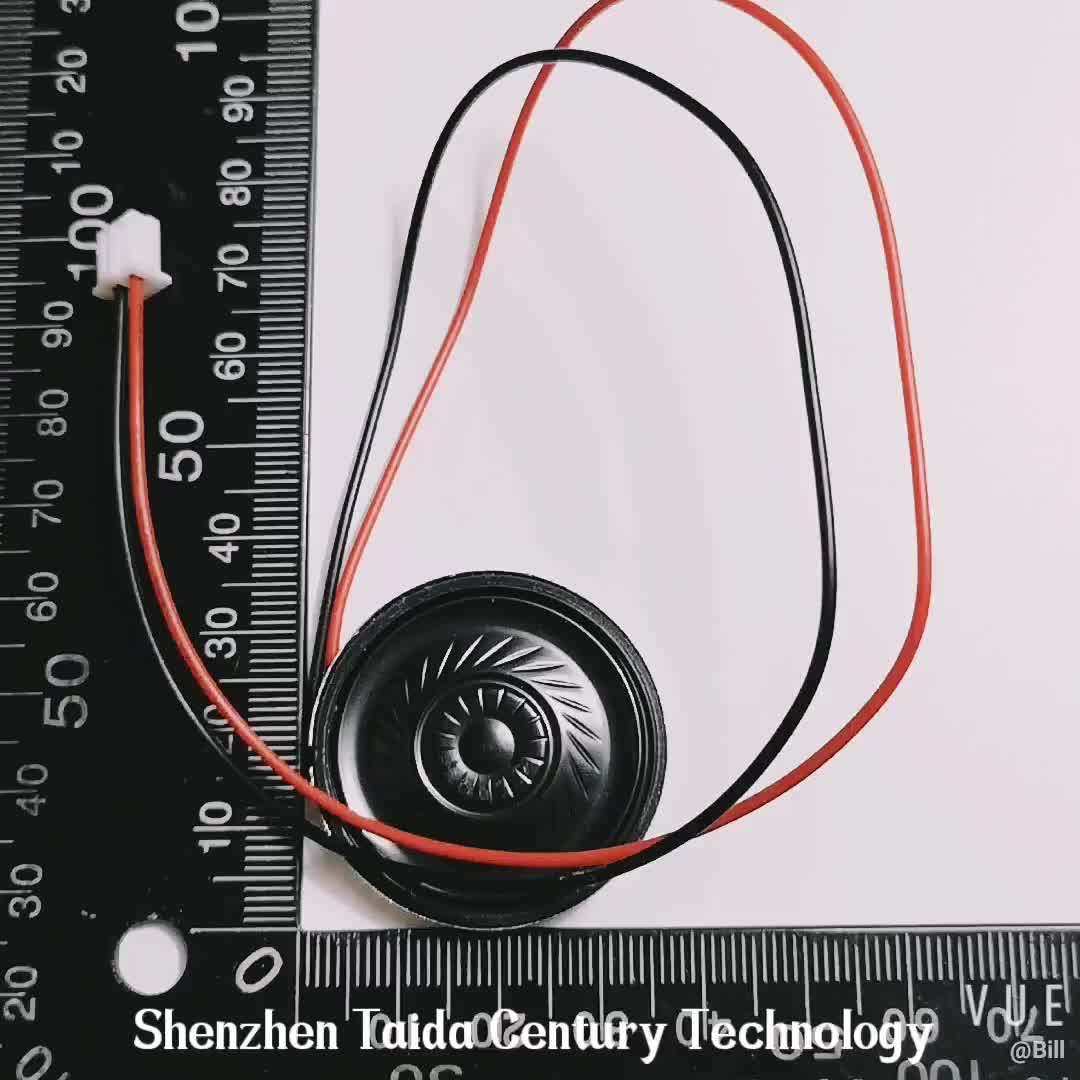 Taidacent Diameter 40mm 1w 8 Ohm Internal Magnetic Audio Voice Speaker ...