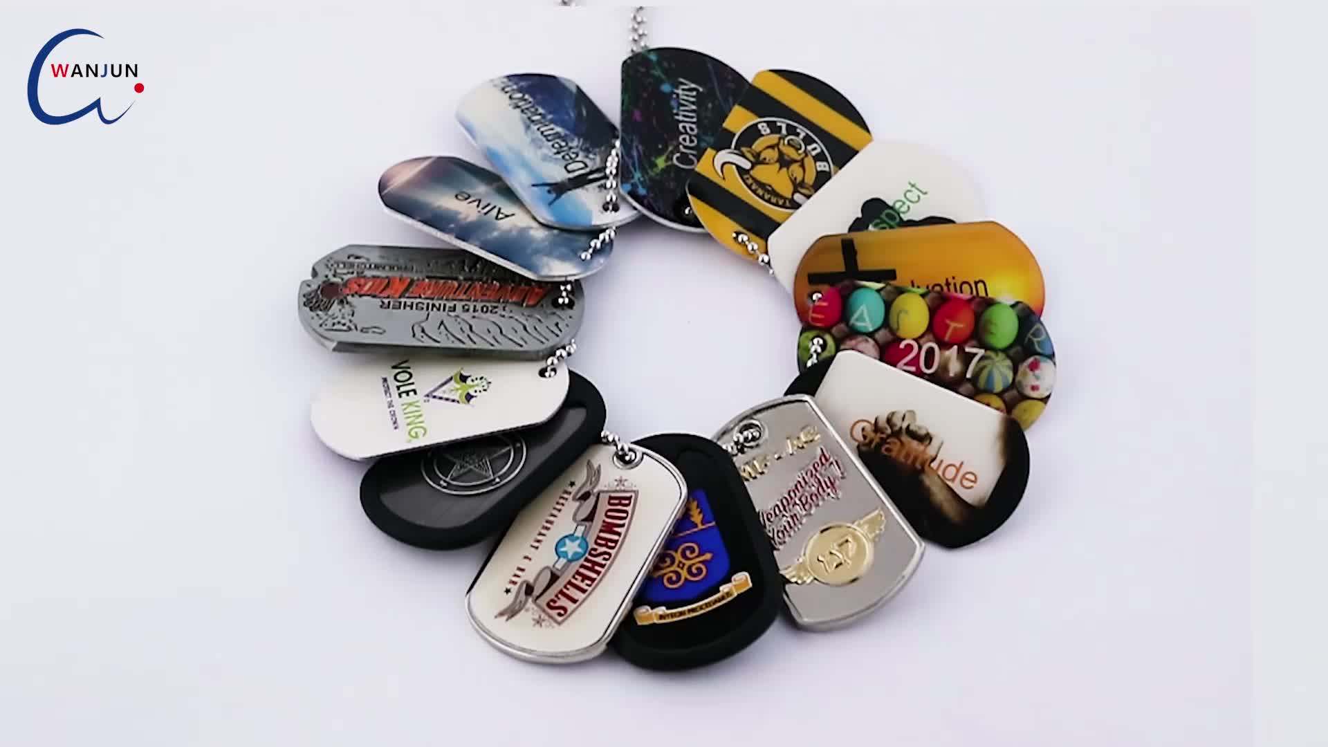 Wholesale Blank Metal Pet Tags Aluminum Dog Tag,Sublimation Dog Tag ...