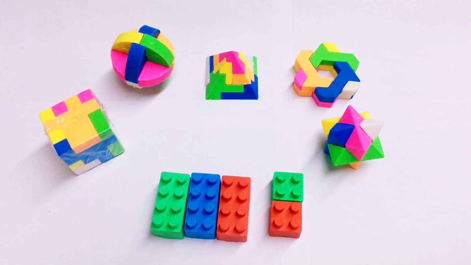 Rubik's Cube — Gommes À Crayon Amusantes,5000 Pièces,Gomme En Forme De ...