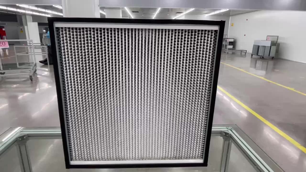 Mau Ahu Deep Pleated Customized H13 Merv 17 18 Cleanroom Multi ...