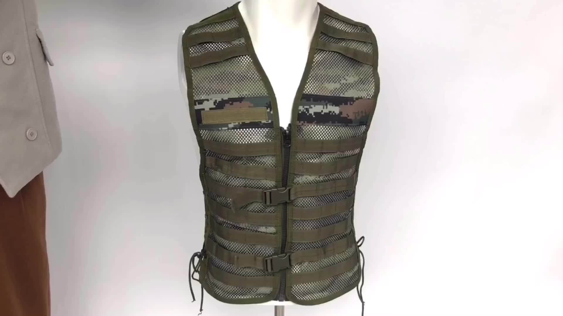 Heavy Duty Molle Tactical Mesh Vest - Buy Tactical Mesh Vest Product on ...