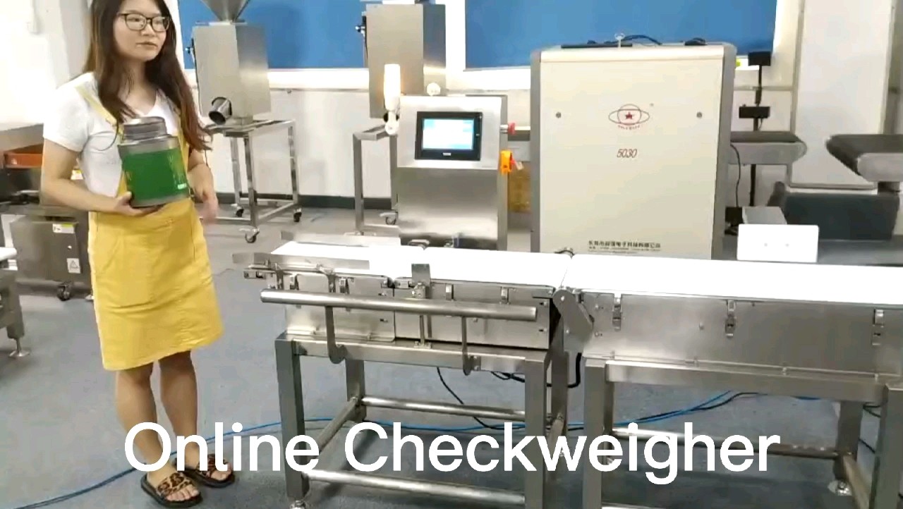 Dynamic Capsule Bottle Check Weigher Checkweigher Weight Checking ...