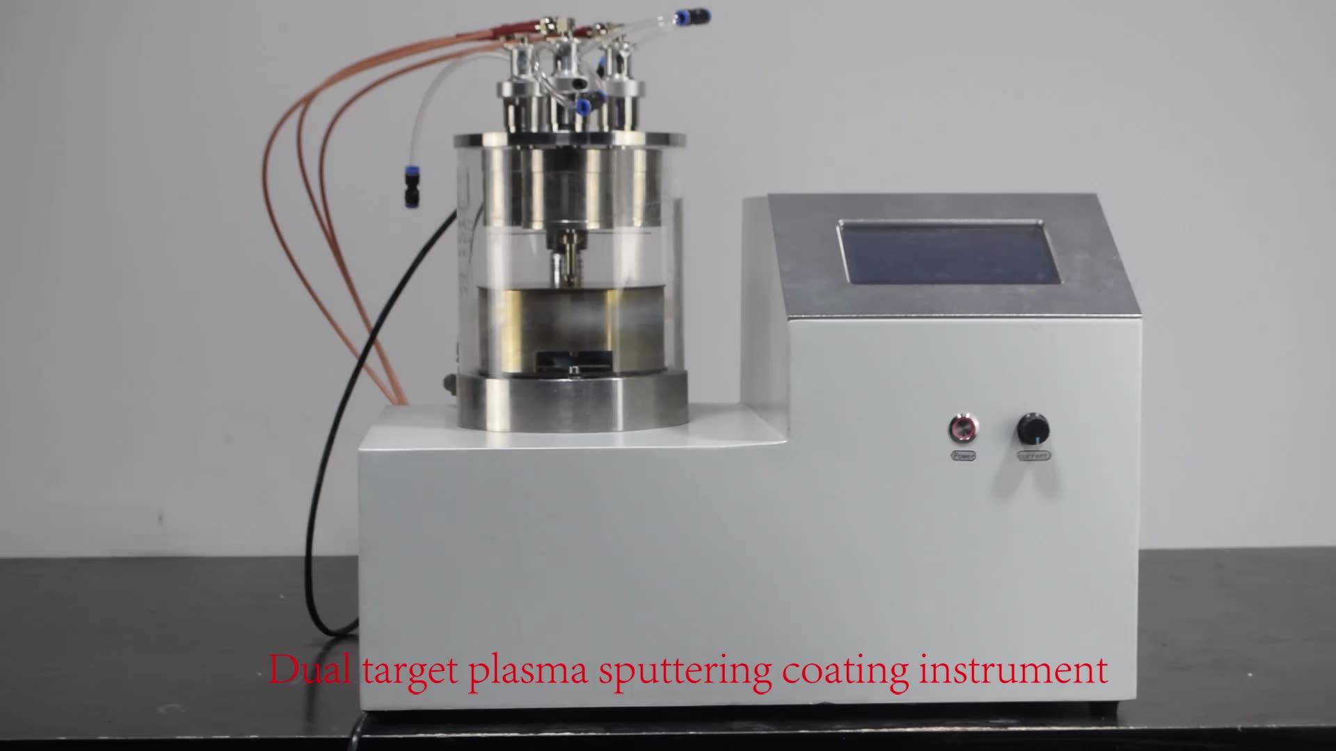 Single Target Vacuum Plasma Sputtering Coater For Making Gold,Platinum ...
