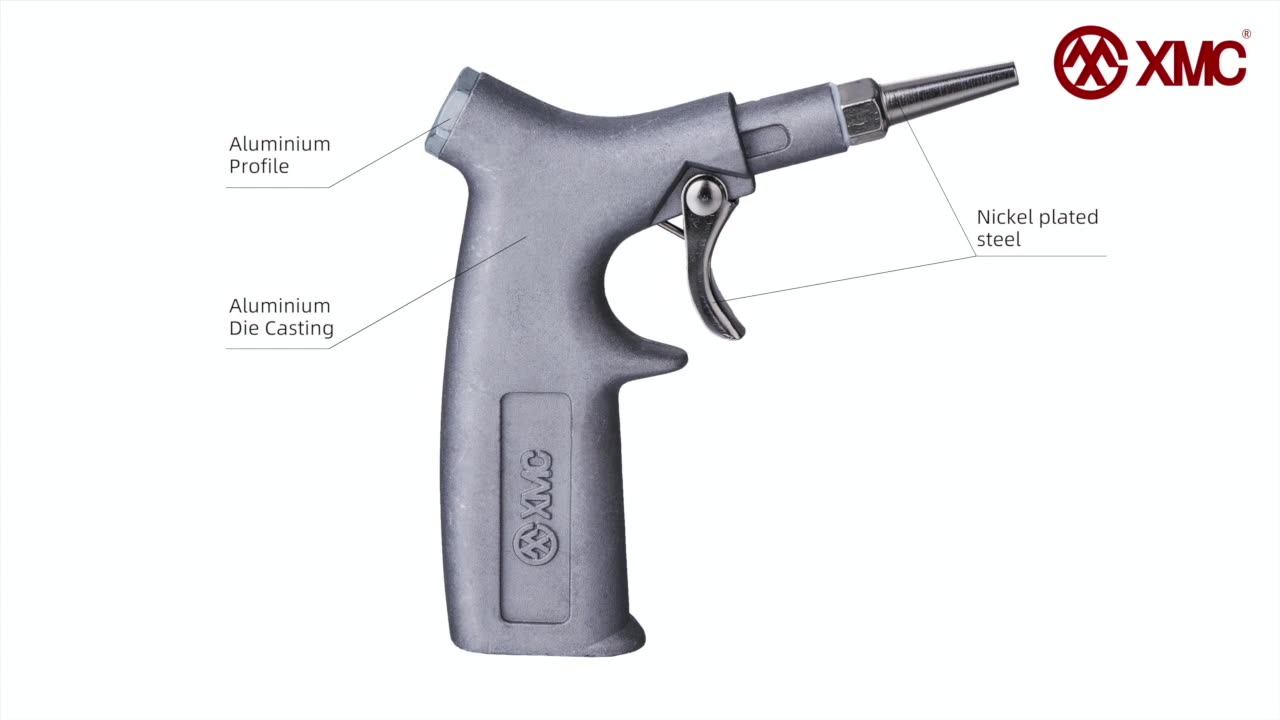 Xmc Pqq 150 Psi Pneumatic Tool Aluminum Industrial Air Blow Gun With ...