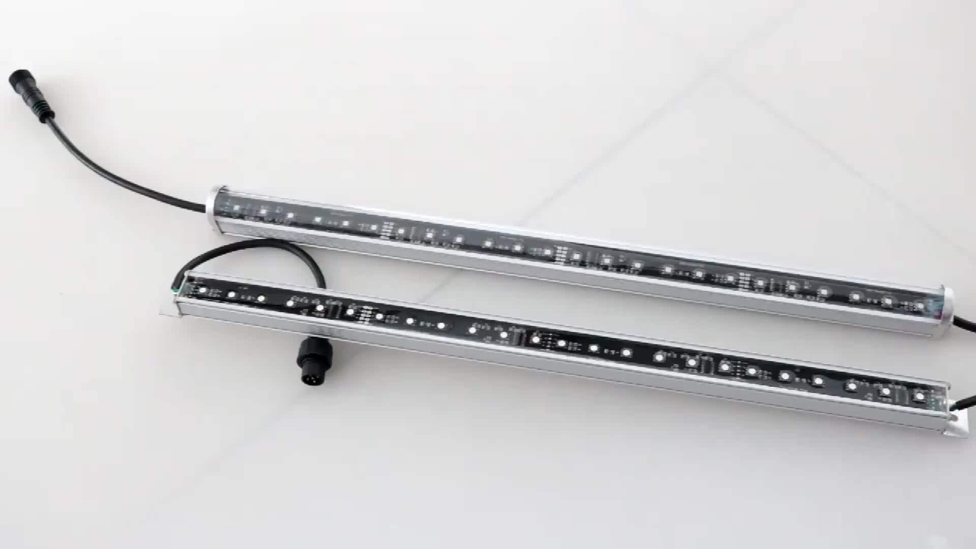 Programmable Waterproof 5050 Rgb Digital Led Tube Addressable Rgb Pixel ...