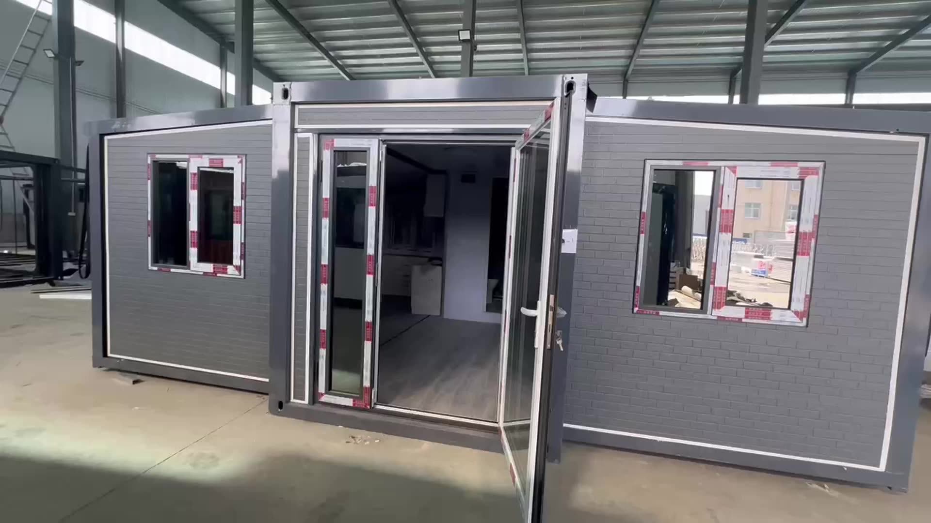 40ft Prefab Shipping Foldable 20ft Prefab Tiny House Expandable Homes ...