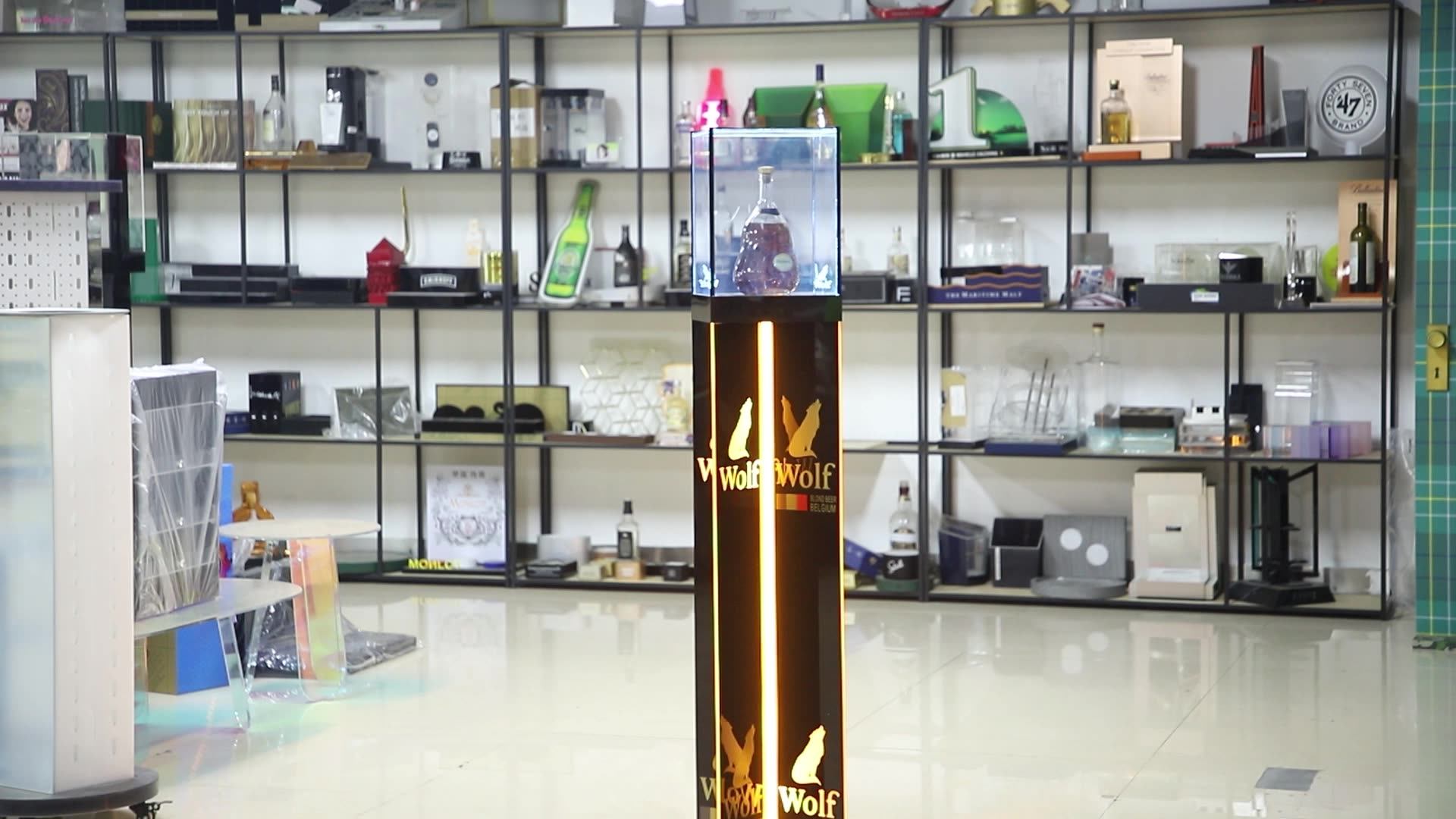 Oem Display Case For Supermarket Promotional Custom Design Acrylic ...