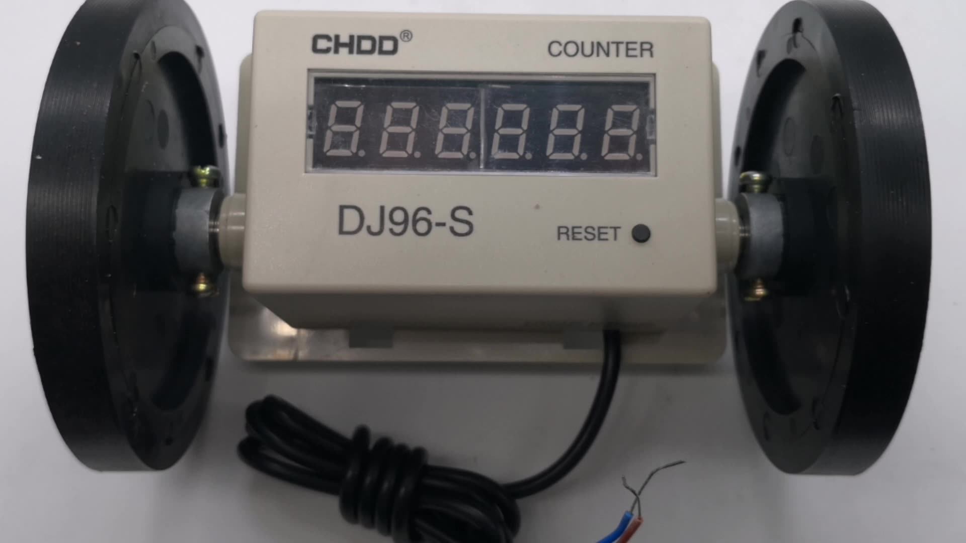 China 220vac Electrical 6 Digital Wheel Roller Meter Counter Fabric ...