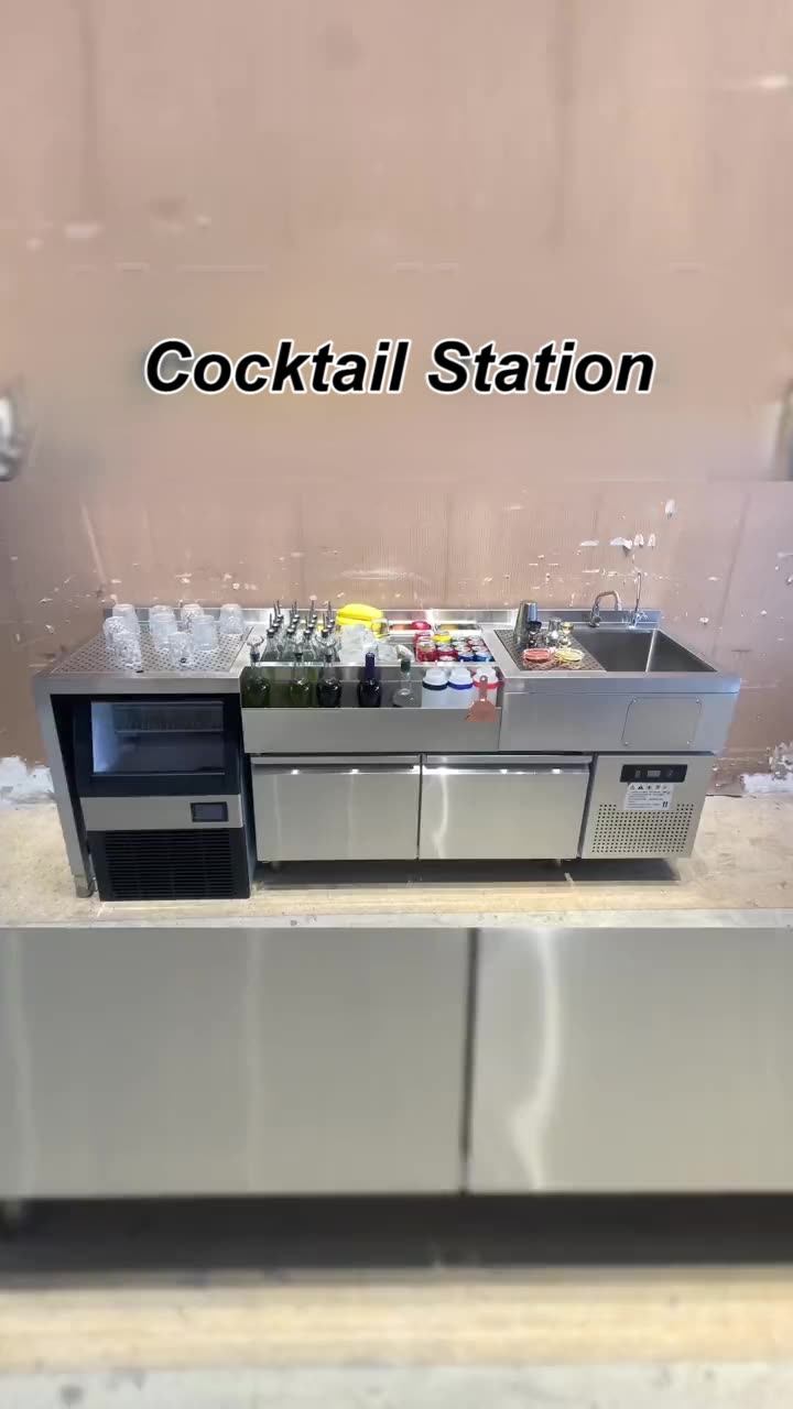 Portable Bar Counter Customization Stainless Steel Counter Top Standard ...