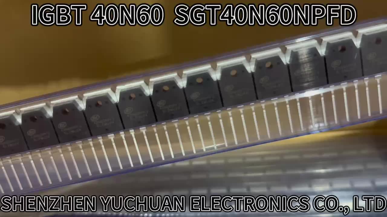 100% Original Igbt 40a/600v Sgt40n60npfd Sgt40n60 40n60npfd To-3p 40n60 ...