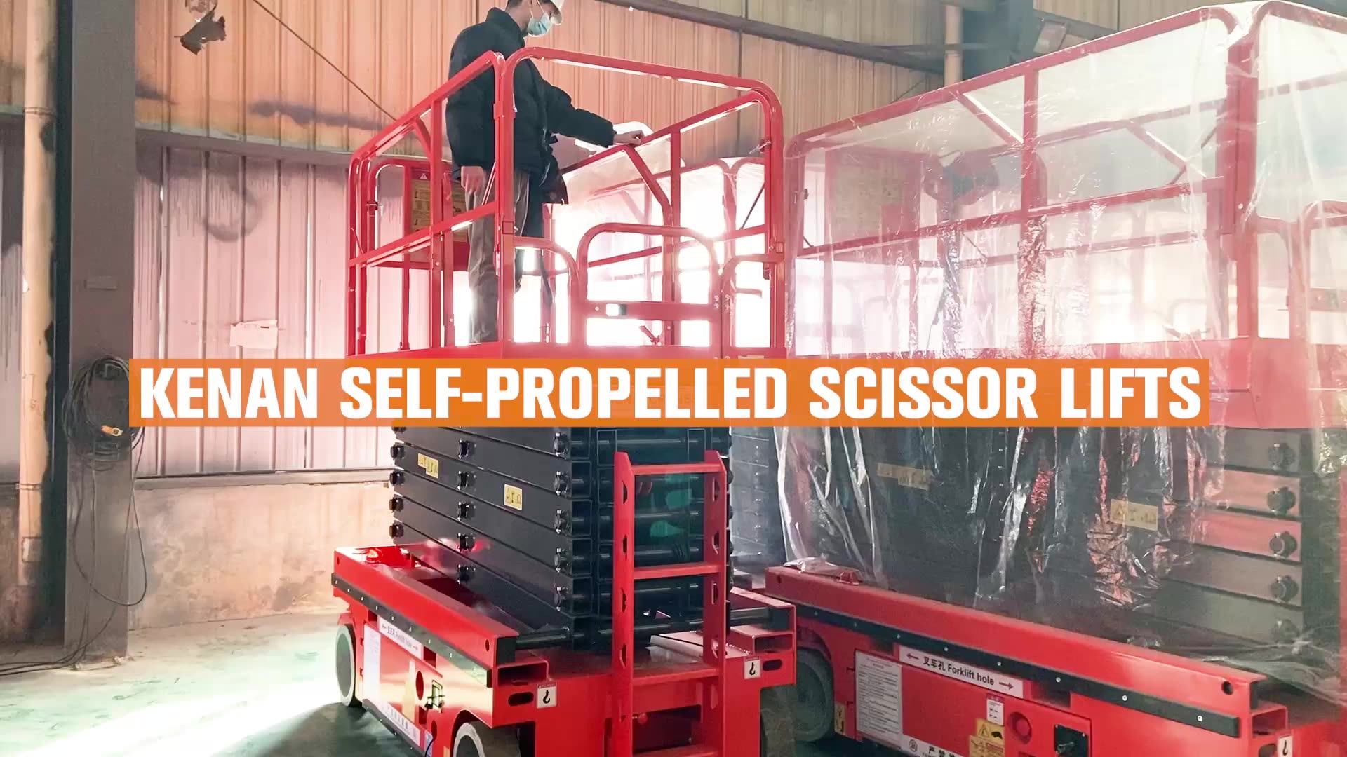 Greenhouse Cantilever Automatic Hydraulic Aerial Work Scissor Lift Work ...