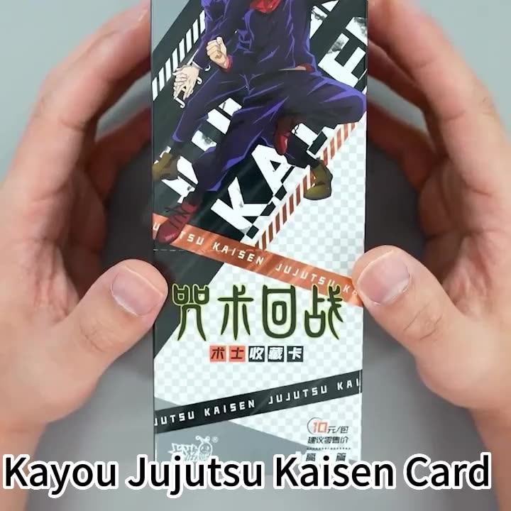 New Wholesale Original Kayou Jujutsu Kaisen Card Booster Box Anime ...