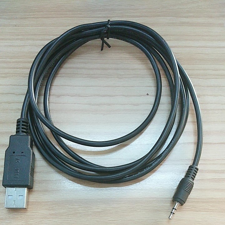 Custom Usb Rs232 To 2.5mm Audio Jack Cable 6ft Ft232rl Usb To 2.5mm ...