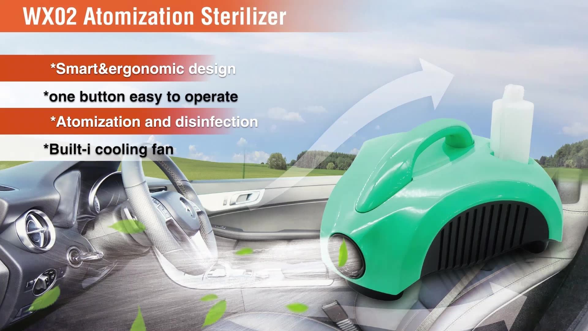 1200w High-power Atomization Disinfection Machine Electric ...