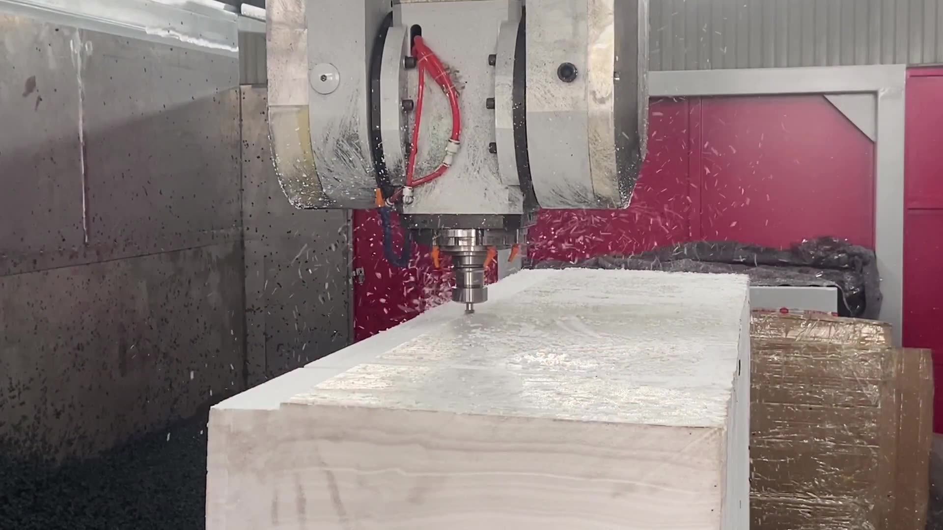 Chencan 5axis Foam Wood Epoxy Mold Making Wood Working Cnc Router 5 ...